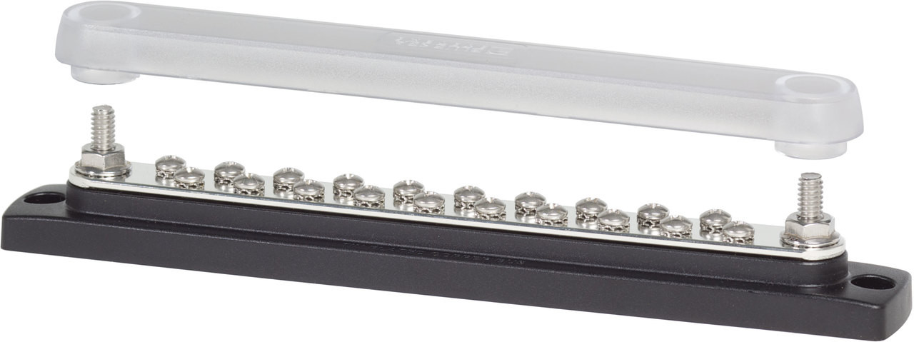 Blue Sea Systems 2312 150A BusBar - 20 Gang with Cover