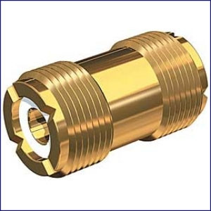 Shakespeare PL-258-G Barrel connector for PL-259-ended cables