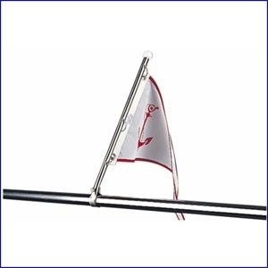 Sea Dog 328115-1 Stainless Pulpit Flagpole 15.5 in