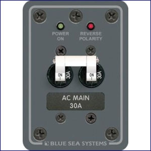 Blue Sea Systems 8029 120V AC Main + 1 Position Circuit Breaker