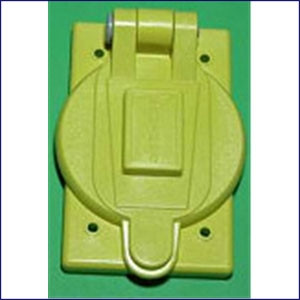 Marinco 7715CRN Weatherproof Cover For 50 Amp Connectors