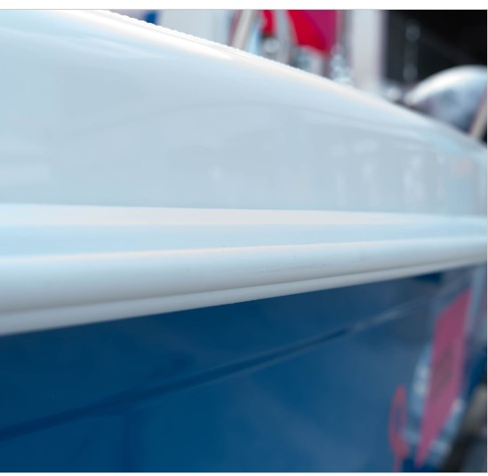 Taco Marine Semi-Rigid Rub Rail Kit 30' (1-7/8") - White V11-4135WHA30-3