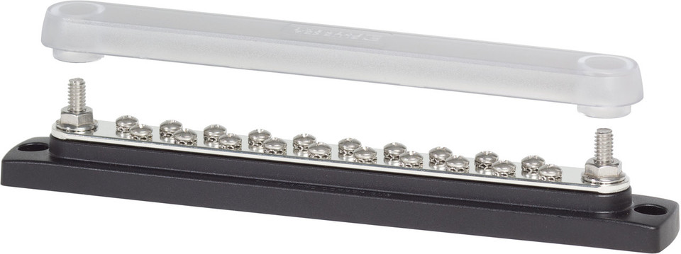 Blue Sea Systems 2312 150A BusBar - 20 Gang with Cover