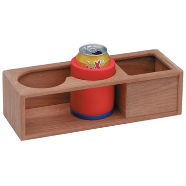 Whitecap Teak Two Insulated Drink/Binocular Rack w/Tray 62616