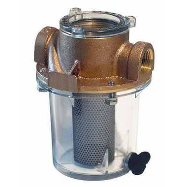 Groco Raw Water Strainer with #340 SS Basket 3/4" Short ARG-755-S
