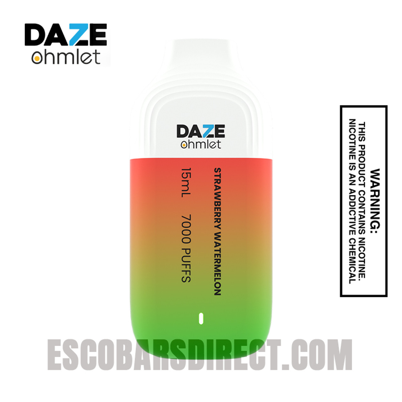 Daze Ohmlet Strawberry Watermelon 7000 Puffs Disposable Vape Daze Ohmlet Strawberry Watermelon 7000 Puffs Disposable Vape
