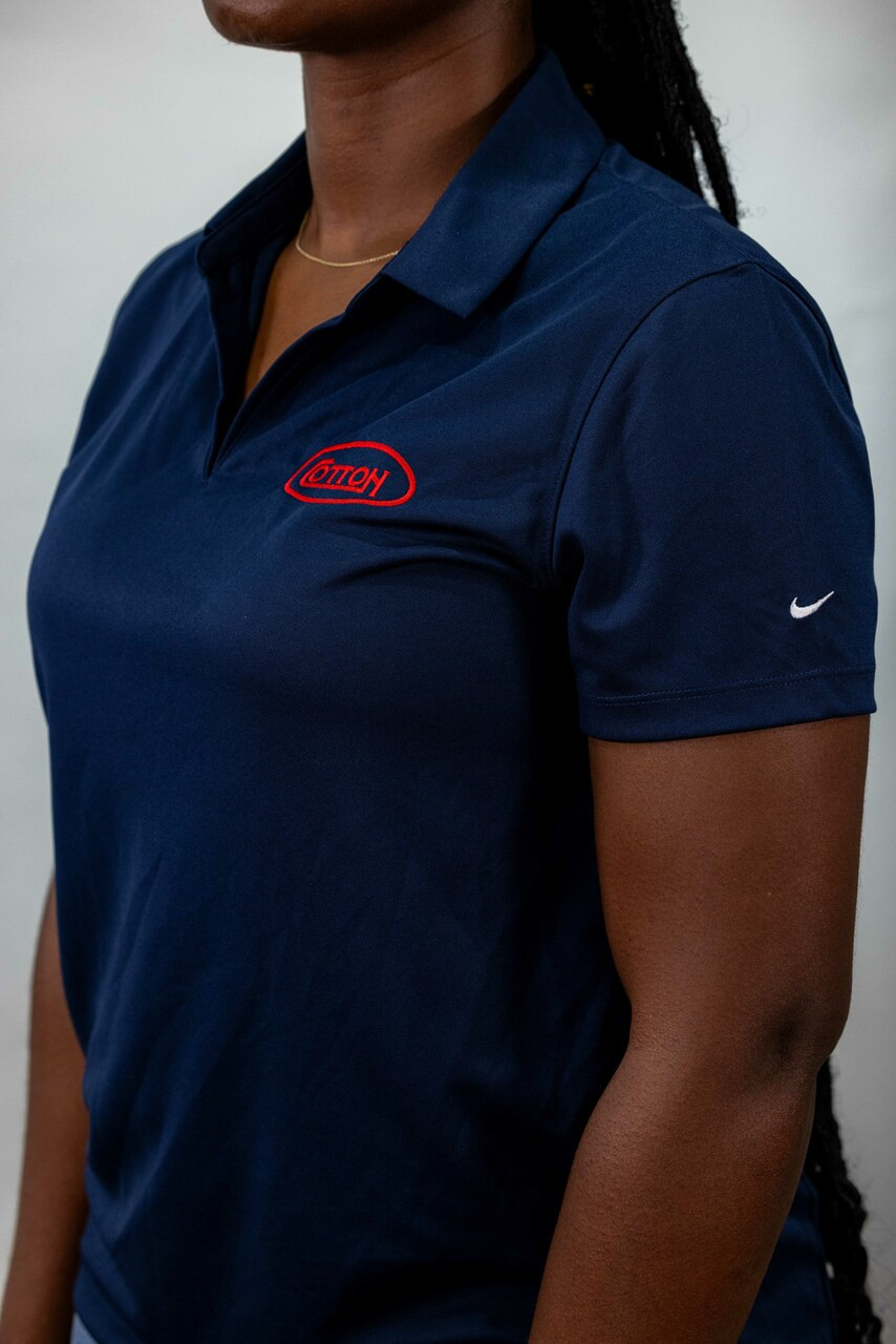 Game Day Women's Navy Polo Shirt