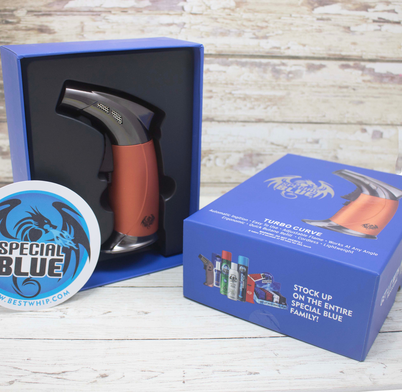 SPECIAL BLUE TURBO CURVE TORCH