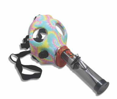 WATER TRANSFER SILICONE TYE DYE GAS MASK