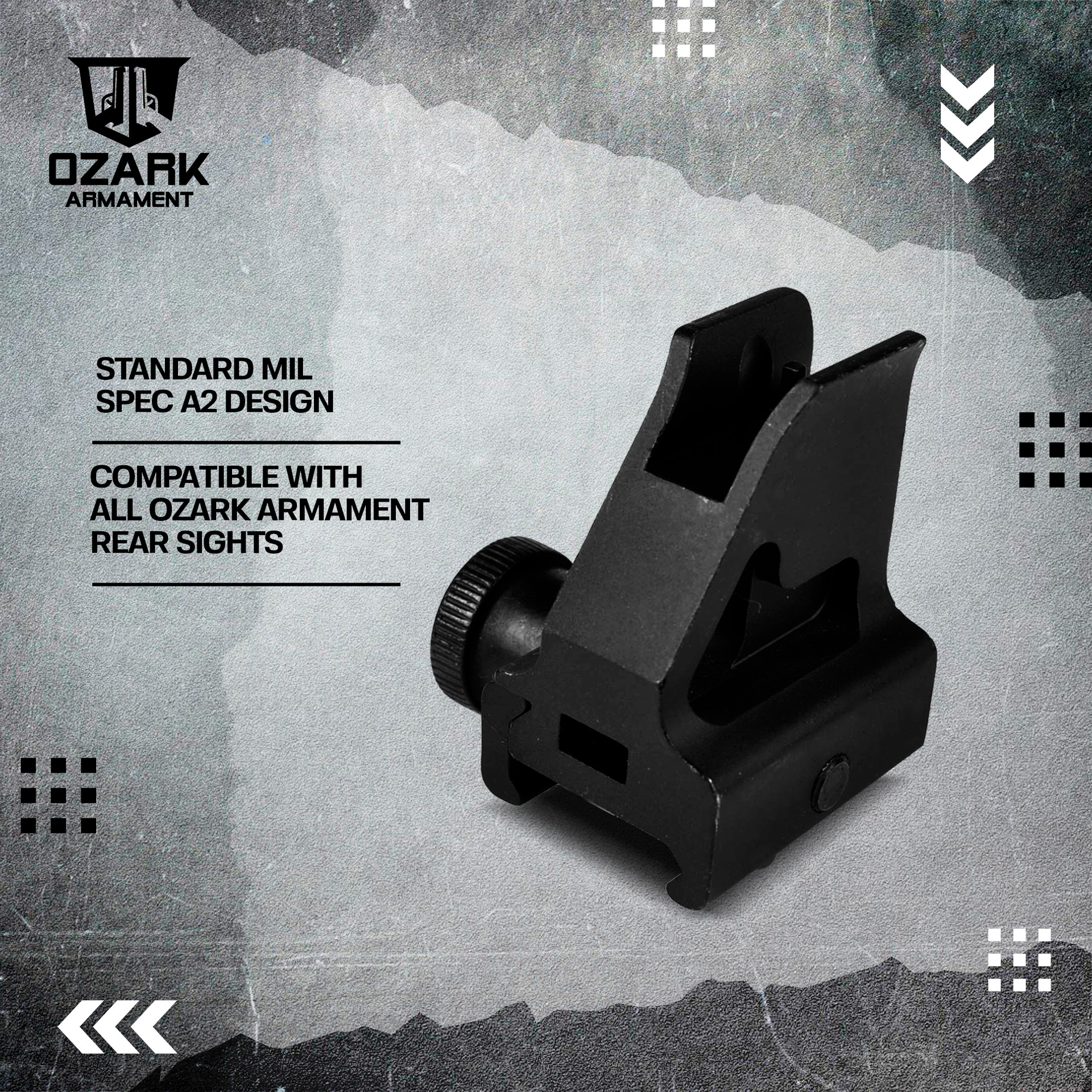 AR 15 A2 Front Sight - Rail Height Fixed Iron Sight