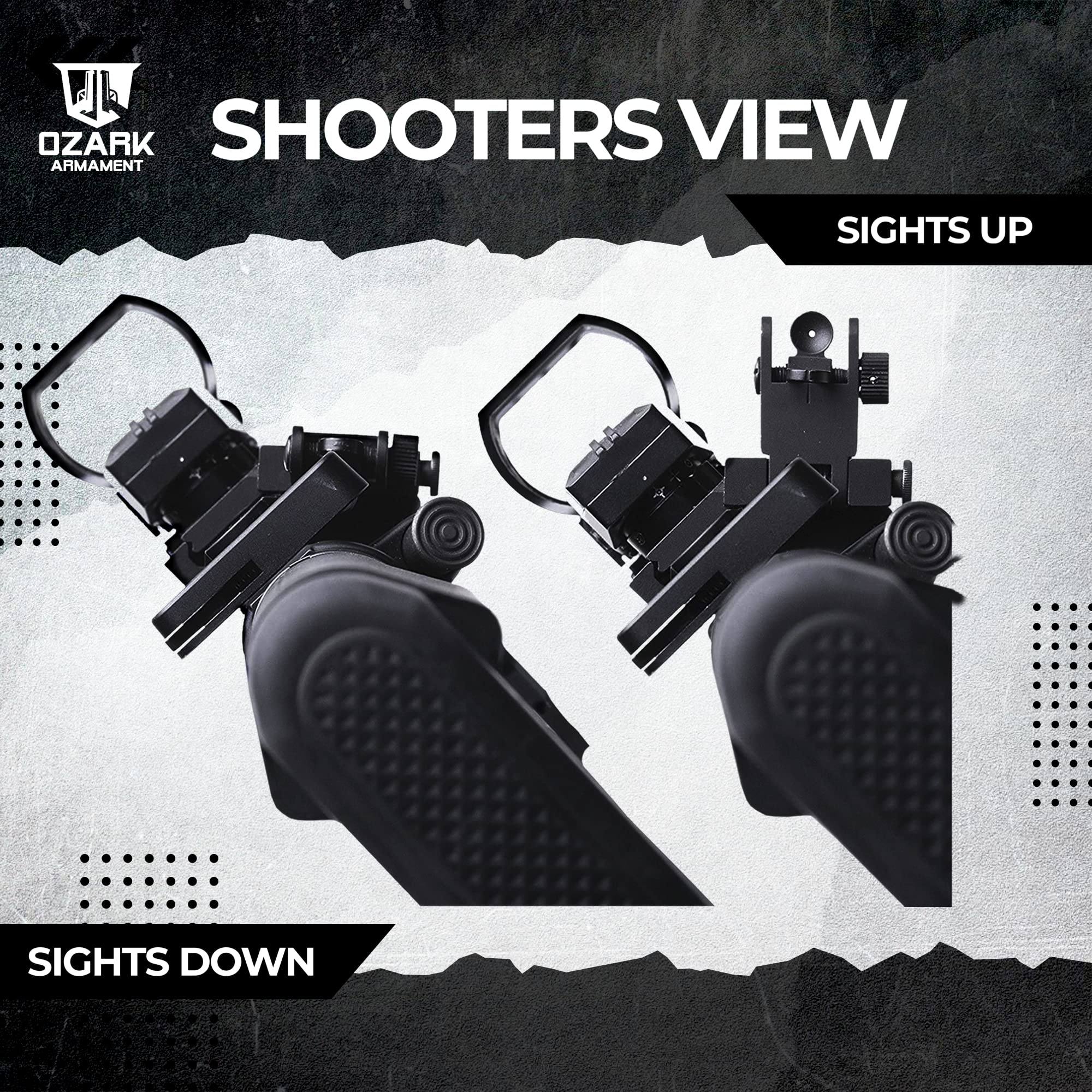 Mastering Tactical Firearms: Practical Guide to 45-Degree Offset Backup Iron Sights - OZARK ARMAMENT