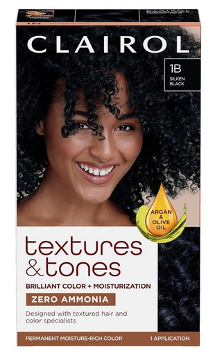 Clairol Text & Tone Kit #1B Silken Black - RST Deals