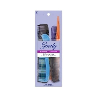 Goody Styling Combs - 6 PK - My reliable mart