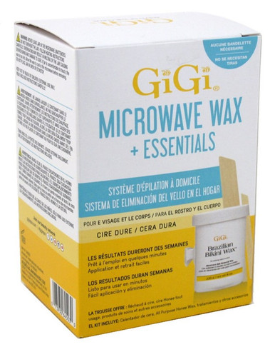 Gigi Microwave Wax+Essentials Sensitive Formula - My reliable mart