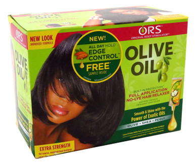 Ors Olive Oil No-Lye Relaxer Kit Extra Strength - My reliable mart