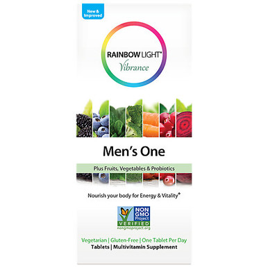 Rainbow Light, Men's One Multivitamin Supplement, 1 Each, 30 Tab - My ...