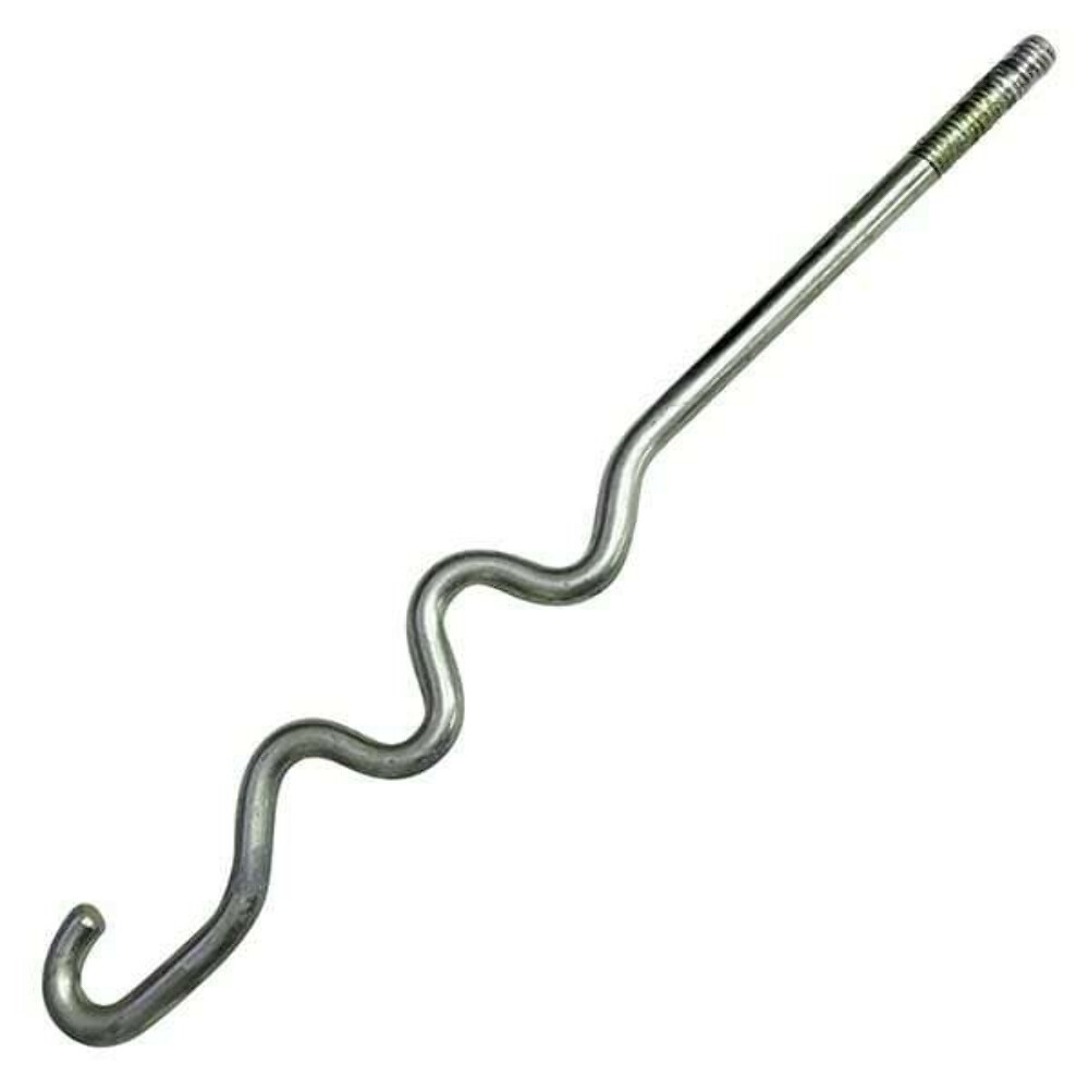 Club Car DS Golf Cart Battery Hold Down Rod, Z-hook 12.25", Electric w ...