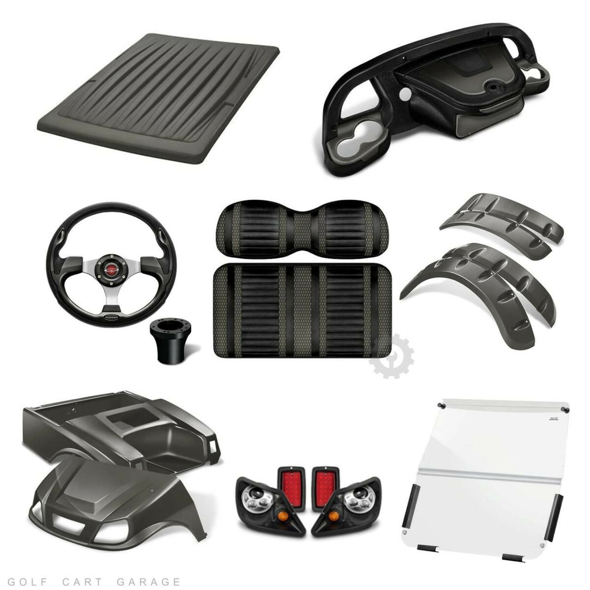 Club Car DS DoubleTake Spartan Deluxe Upgrade Kit