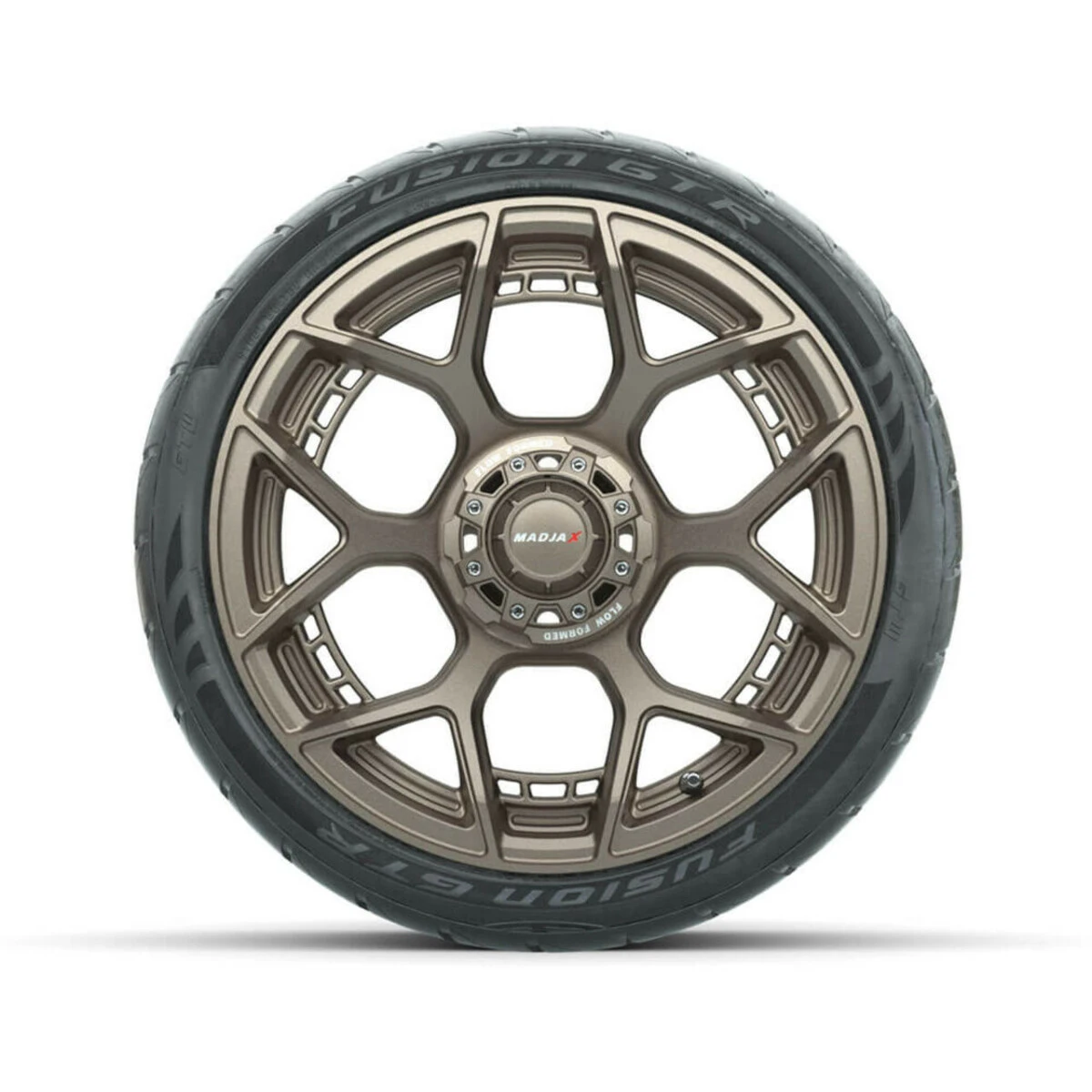 15" MadJax® Flow Form Evolution Matte Black Wheels with GTW® Nomad Off ...