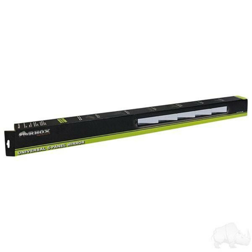 5-Panel Rear View Golf Cart Mirror