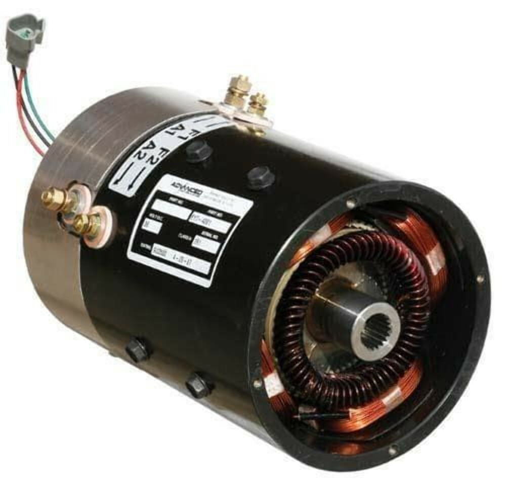 Golf Cart 36 Volt 8HP 19-Spline High Torque Motor (EZGO/Yamaha)