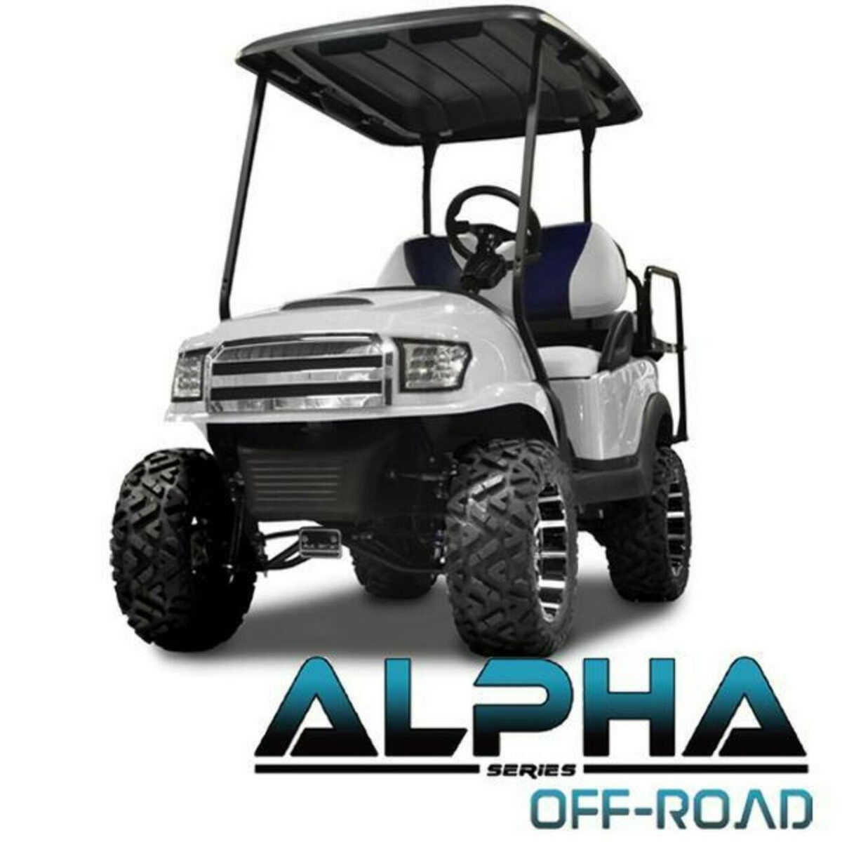 Club Car Precedent ALPHA Off-Road Front Cowl Kit in Red (Years 2004-Up)