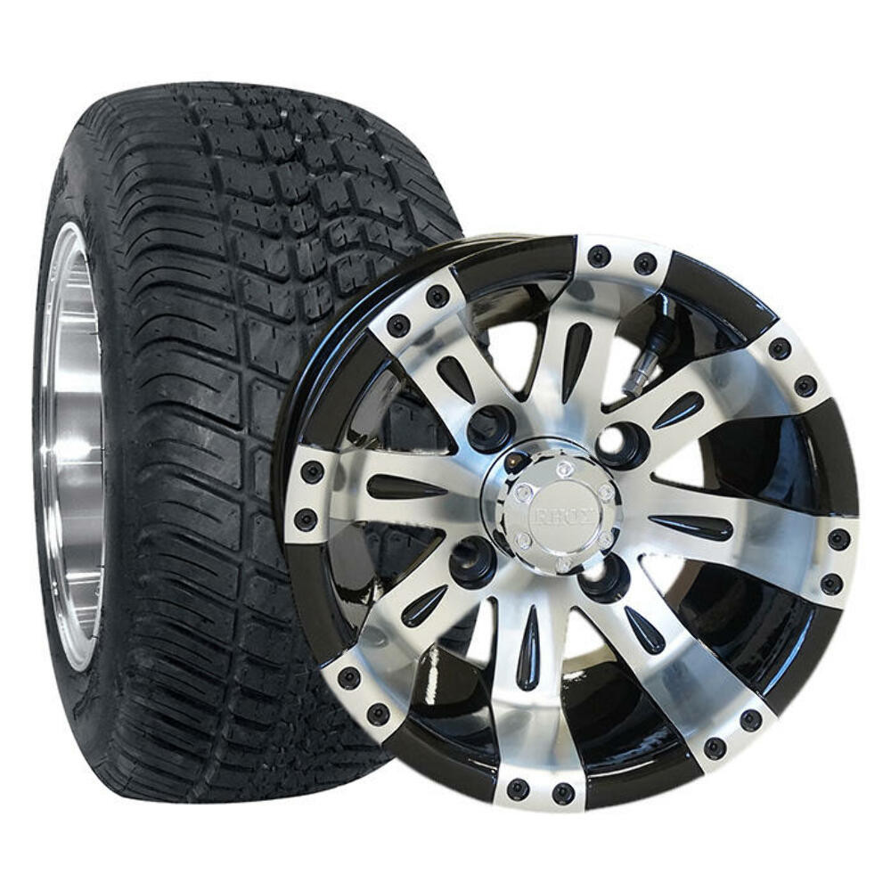 10 Inch Golf Cart Wheels & Tires Combo | Golf Cart Garage