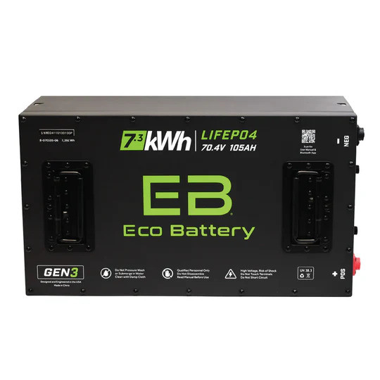 48V 105AH Allied Lithium Battery Package - Golf Cart Garage