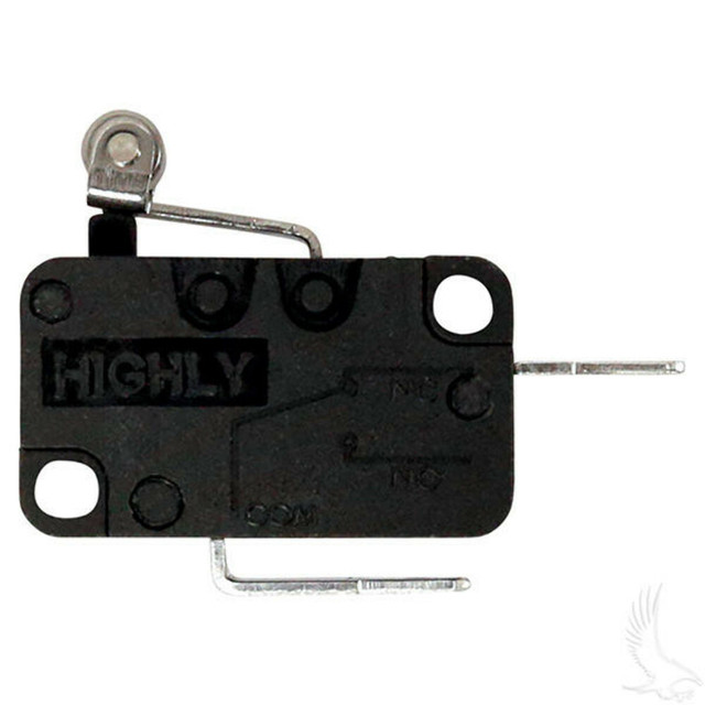 EZGO Golf Cart 2 Terminal Micro Switch - 4-Cycle Gas 94+, Electric 94 ...