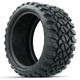 15" MadJax® Flow Form Evolution Matte Black Wheels with GTW® Nomad Off ...