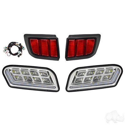 Club Car Tempo LED Light Kit with RGBW Accent Lights - Golf Cart Garage