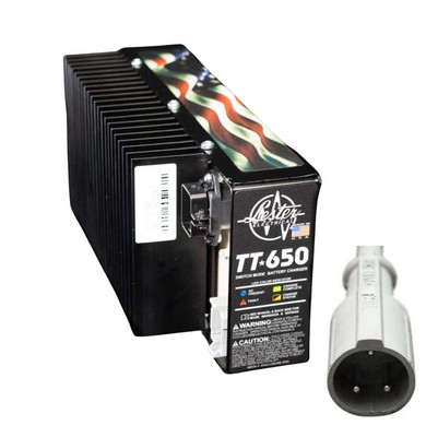 TT-650W Switch Mode Battery Charger 48V/13.5A with Club Car 3 Pin round ...