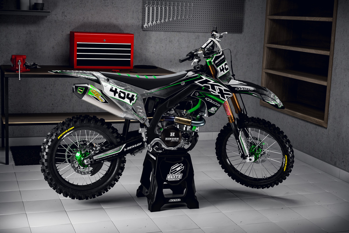Cyber Camo Graphics Kit for Kawasaki - Elite Design Co.