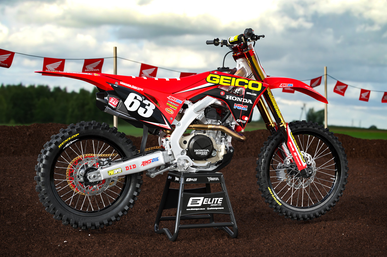 Geico Graphics Kit for Honda - Elite Design Co.