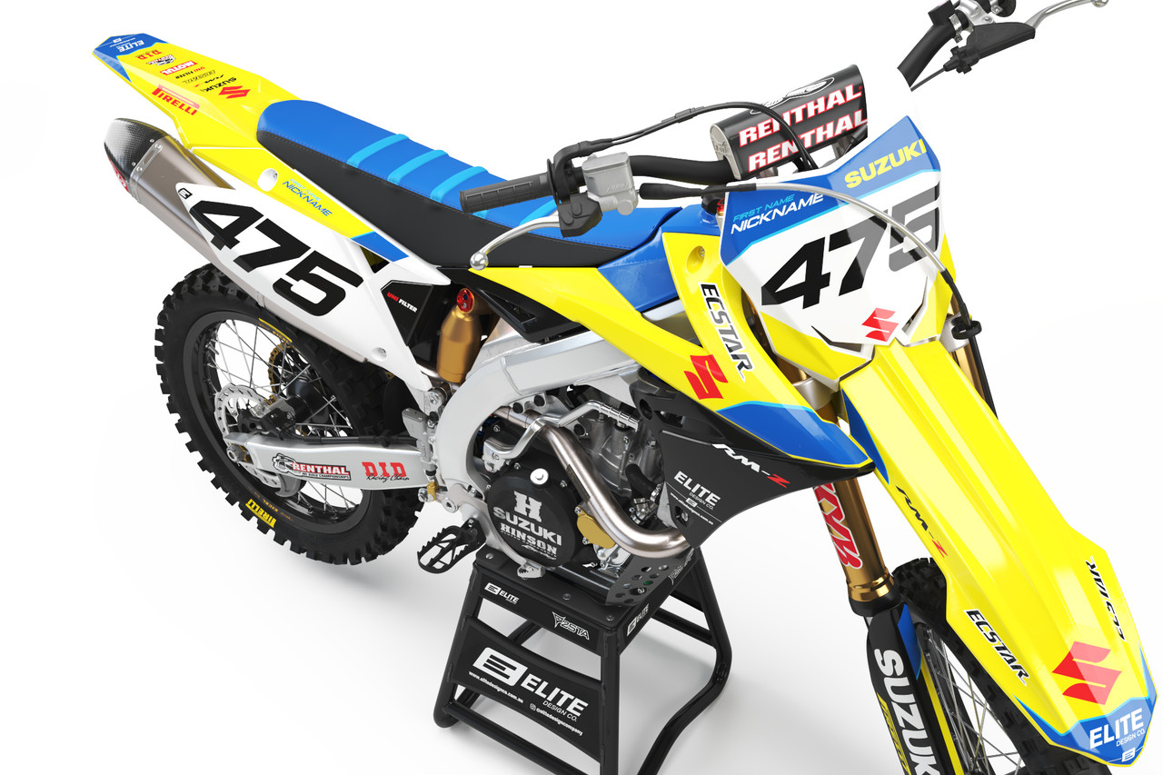 Combat Graphics Kit for Suzuki - Elite Design Co.