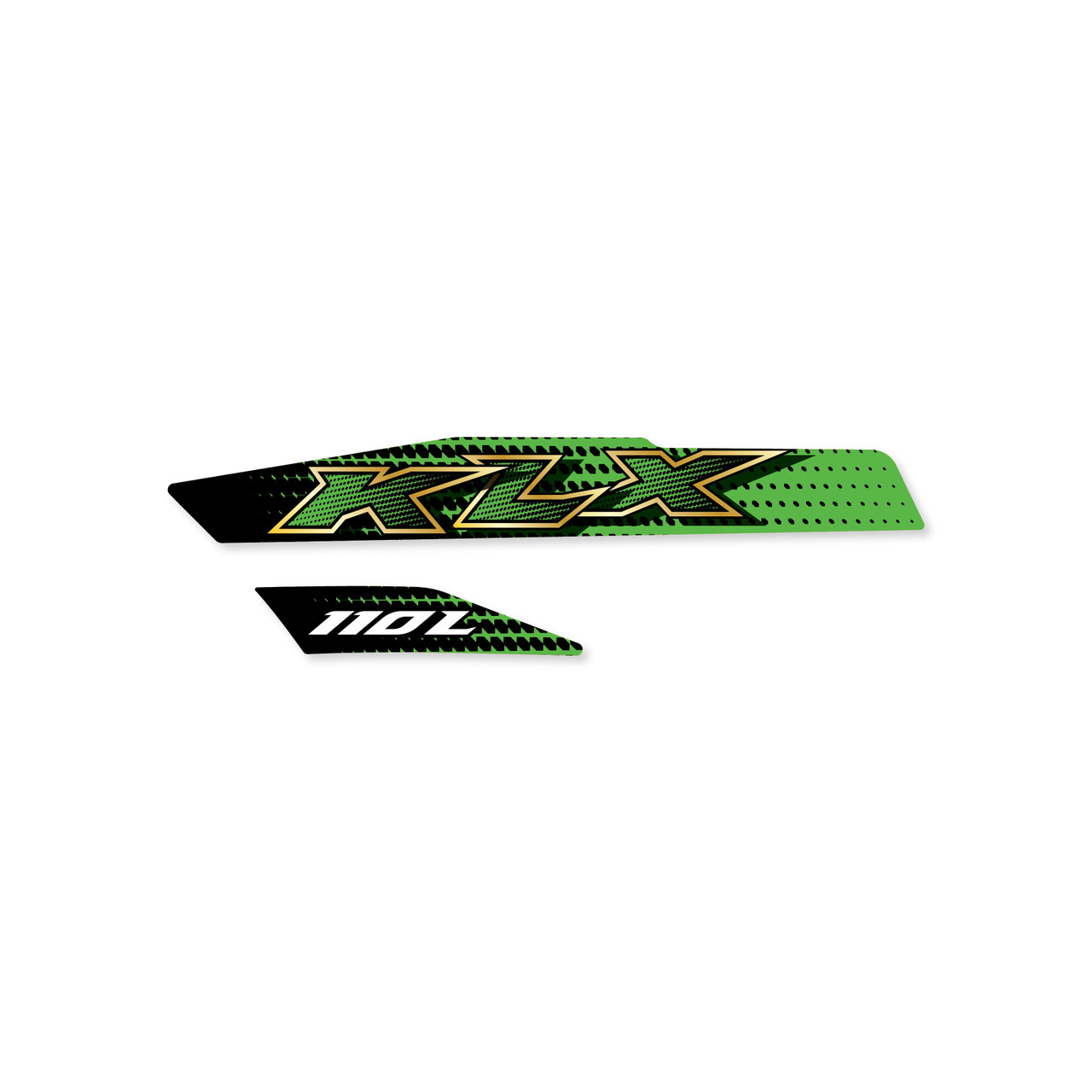 2020 Kawasaki KLX110 / KLX110L Replica OEM Shroud Graphics - Elite ...