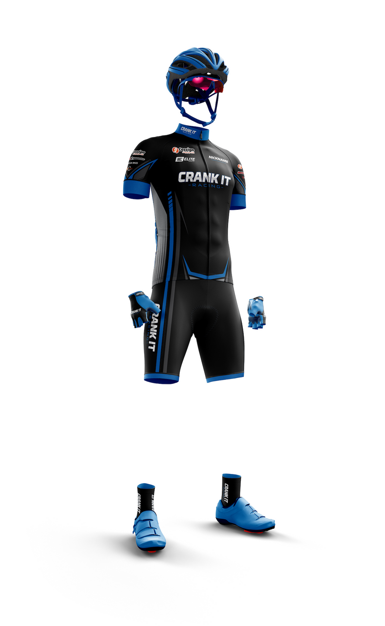 Crank It Racing Cycling Kit 2020 - Elite Design Co.