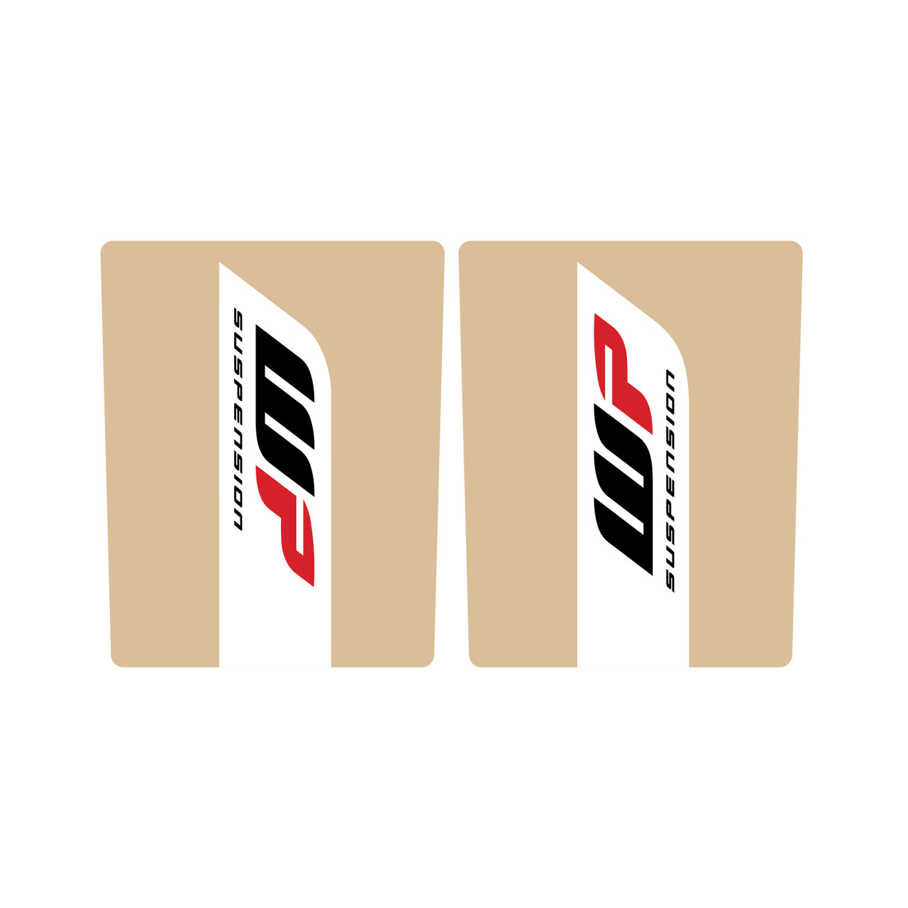 WP Suspension Style 1 Fork Tube Sticker - Elite Design Co.
