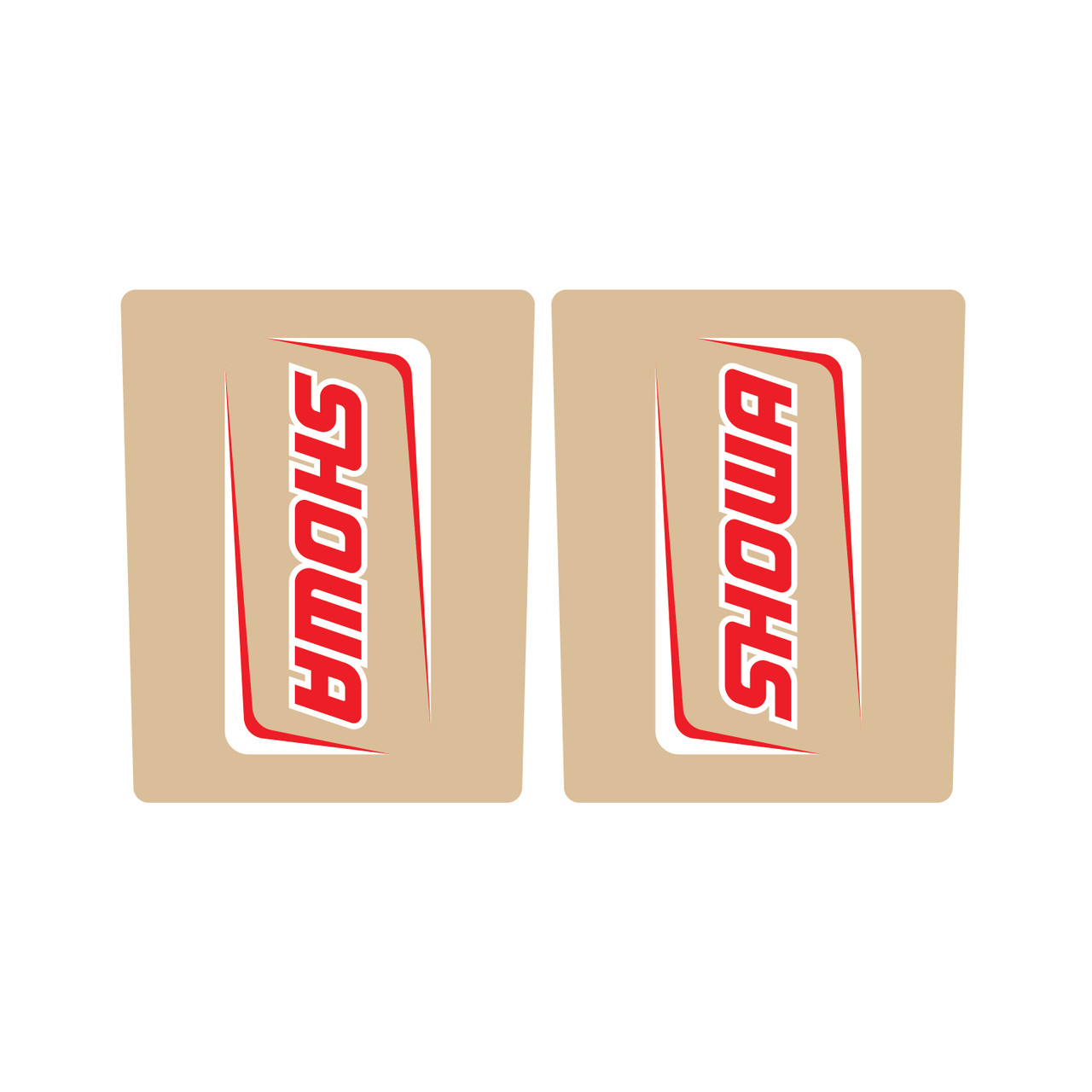 Showa Suspension Red Fork Tube Sticker - Elite Design Co.