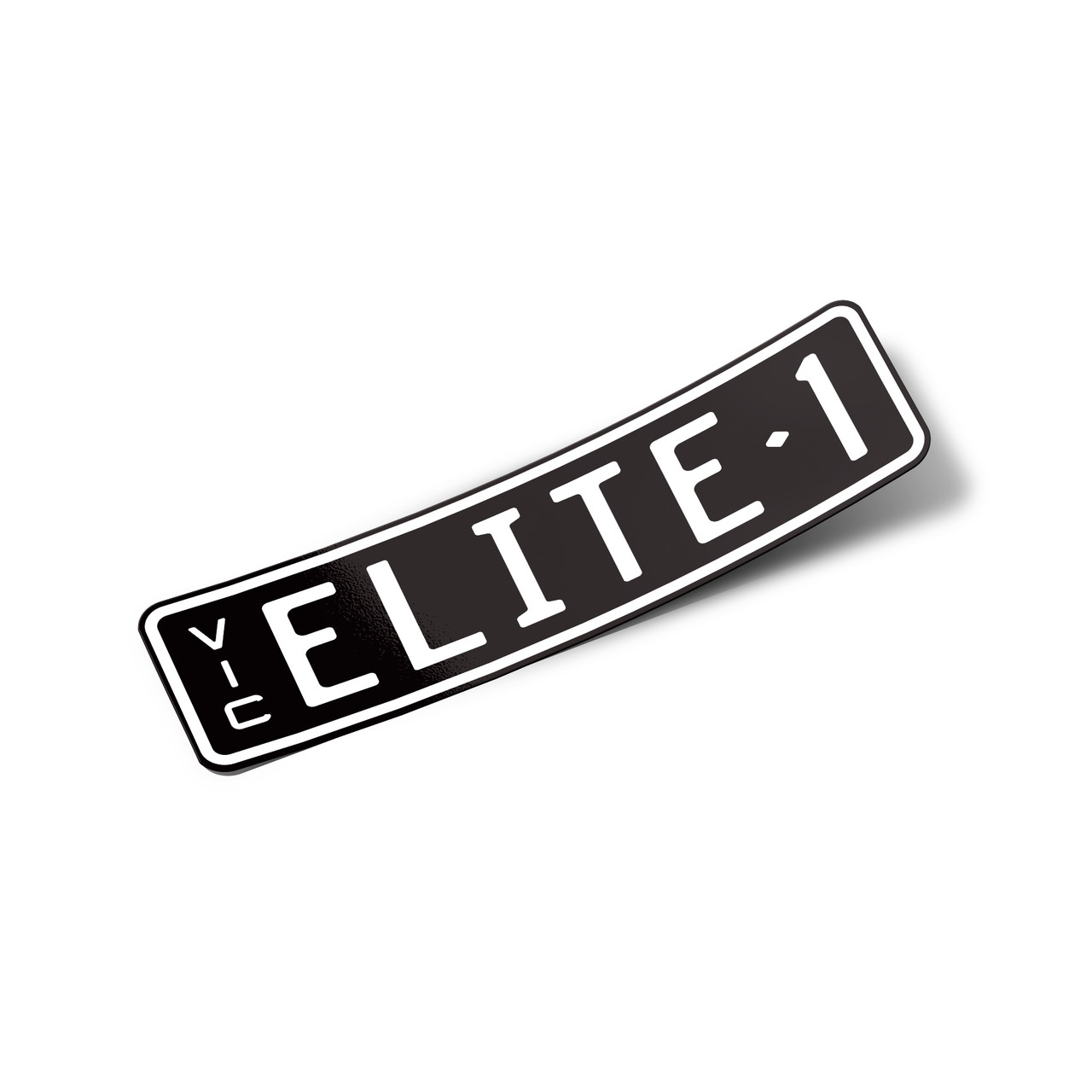 Replica Vic Rego Slimline Number Plate Sticker - Elite Design Co.