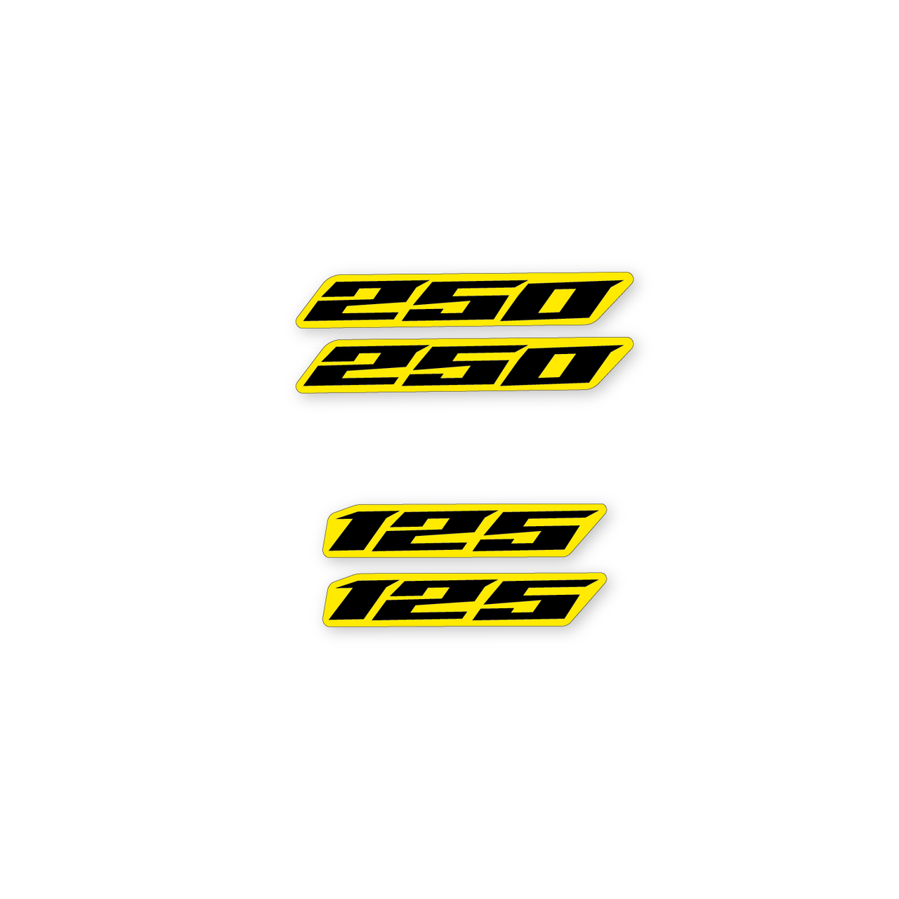 2007 Suzuki RM125 / RM250 Replica OEM Shroud Graphics - Elite Design Co.