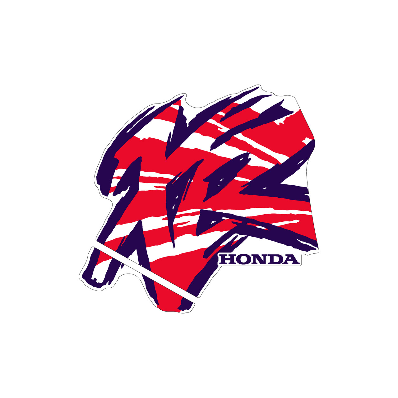 1995 Honda XR80 / XR100 Replica OEM Tank Graphics - Elite Design Co.