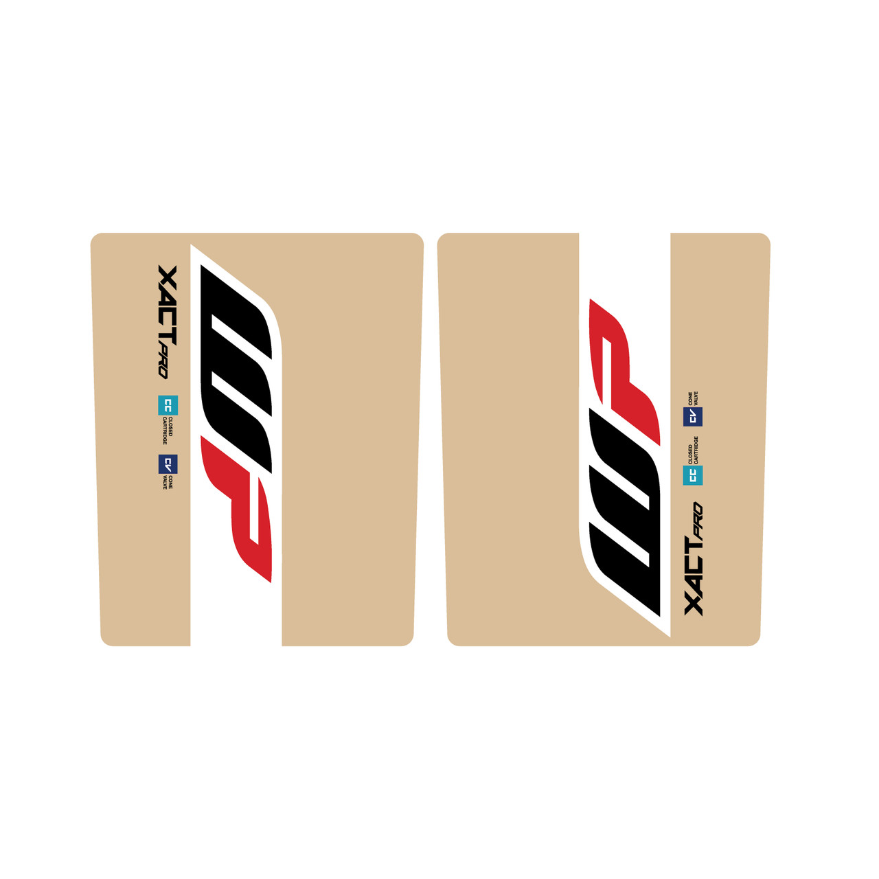 WP Suspension XACT PRO Fork Tube Sticker - Elite Design Co.