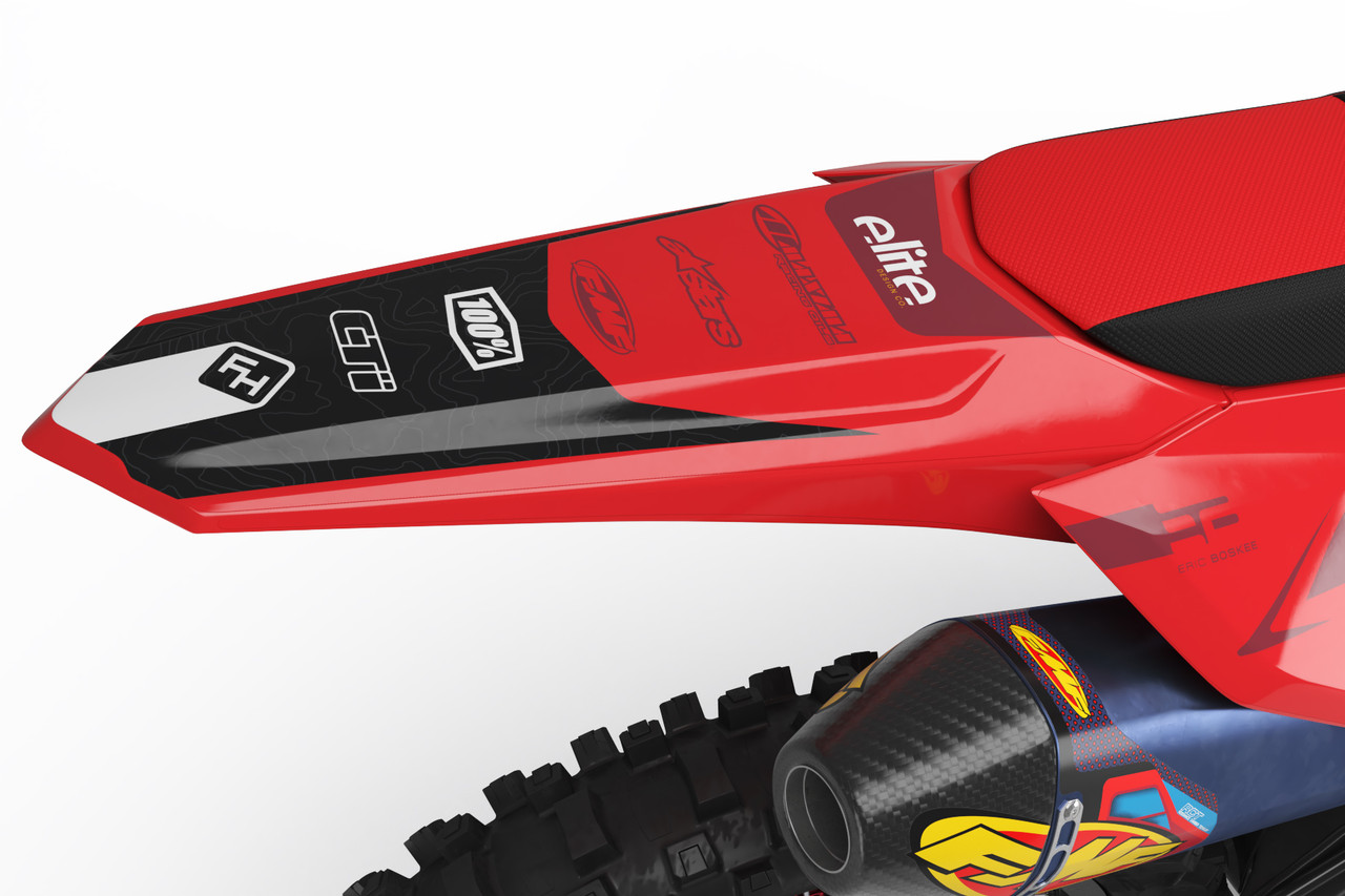 Prototype Red Graphics Kit for Honda - Elite Design Co.