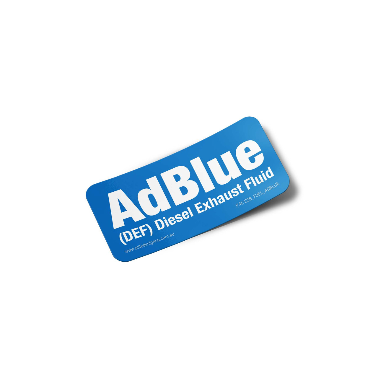 AdBlue Additive Only Safety Stickers - Elite Design Co.