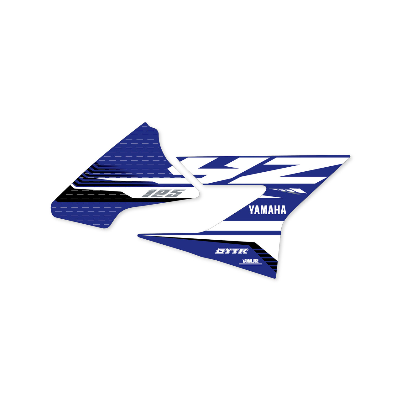2018 Yamaha YZ125 / YZ250 Replica OEM Shroud Graphics - Elite Design Co.