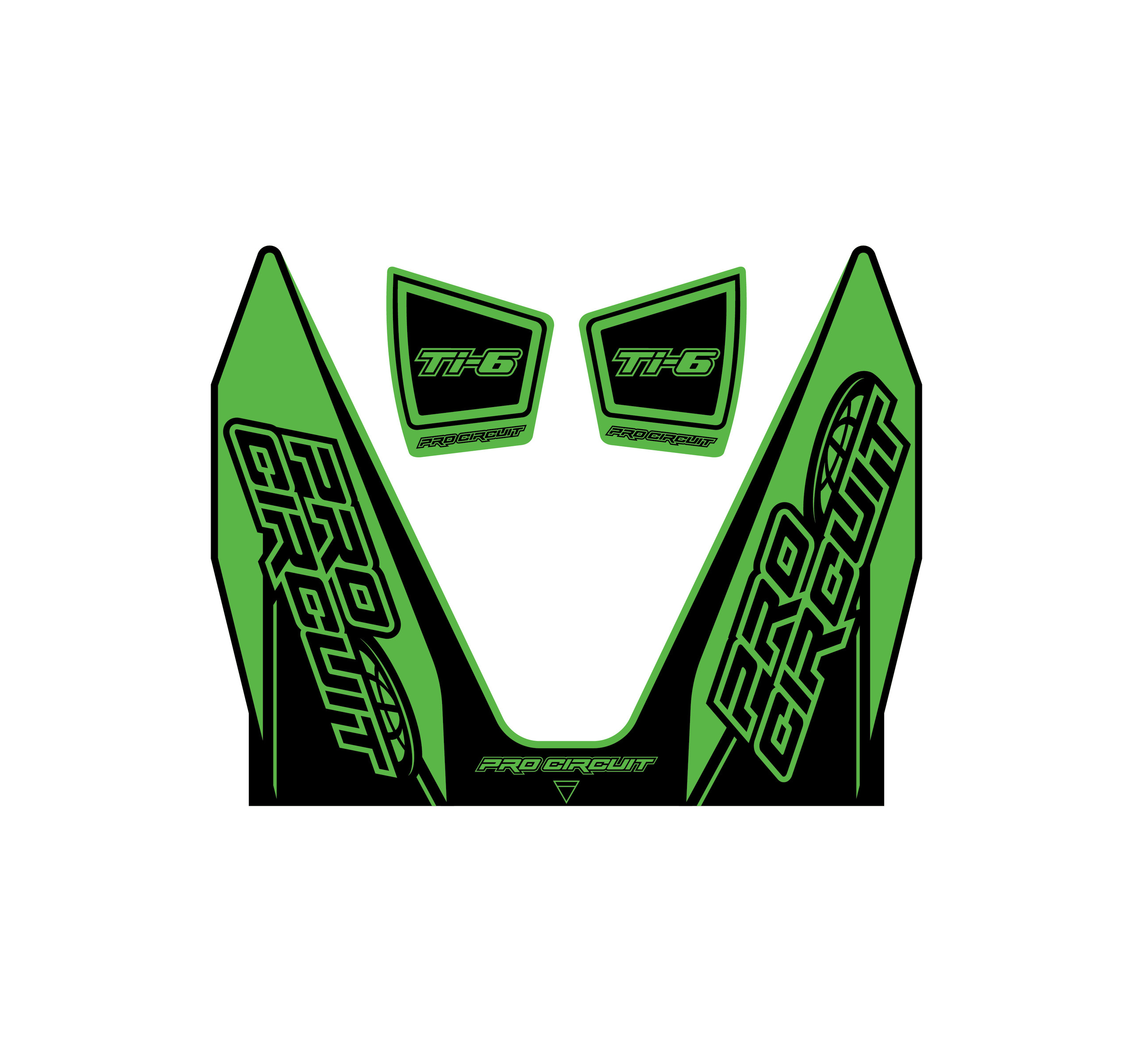Graphics & Stickers - Exhaust Graphics - Pro Circuit - Elite Design Co.