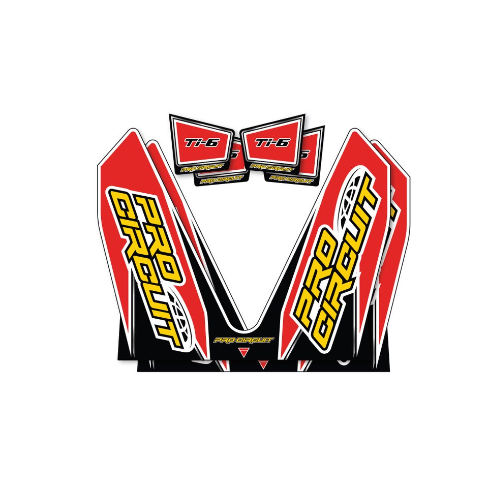 Graphics & Stickers - Exhaust Graphics - Pro Circuit - Page 1 - Elite ...