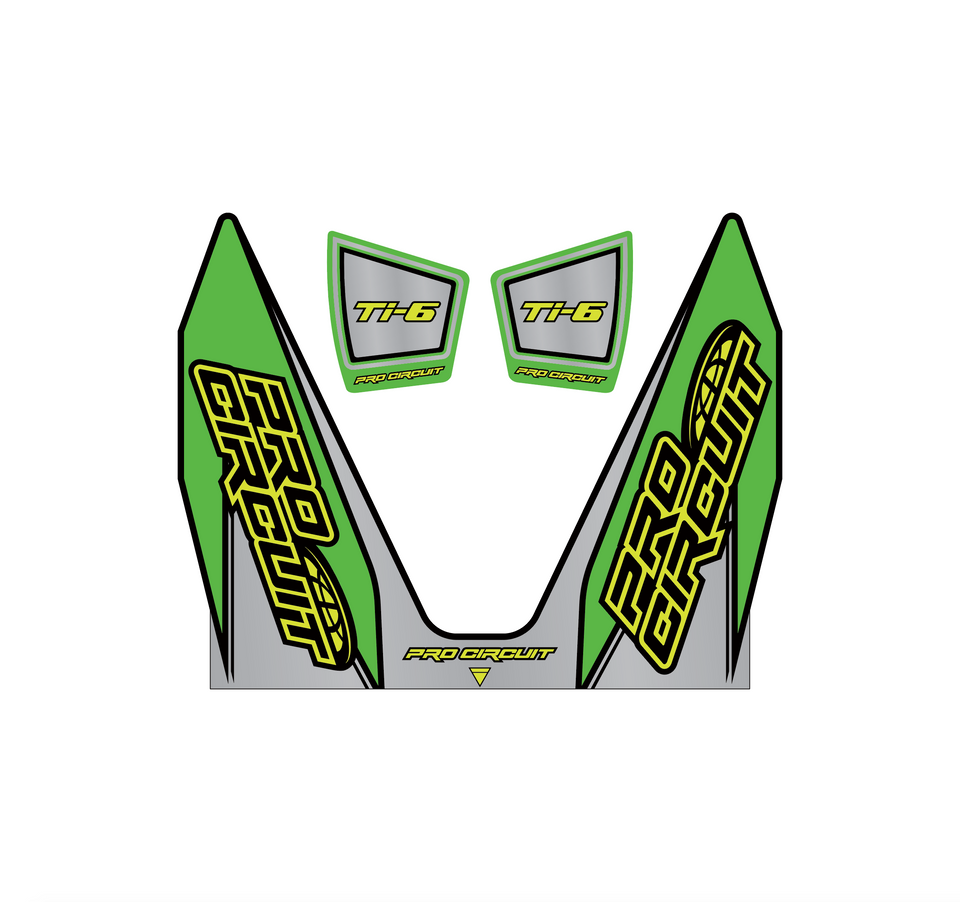 Graphics & Stickers - Exhaust Graphics - Pro Circuit - Elite Design Co.