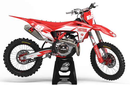 Stryker Red Graphics Kit for GAS GAS - Elite Design Co.